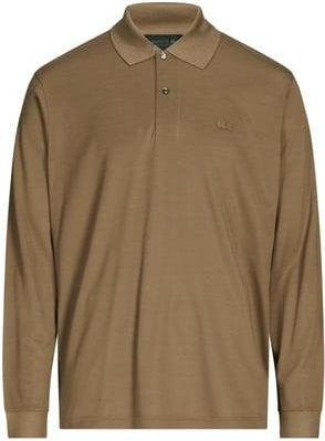 Lacoste Polo manches longues en soie