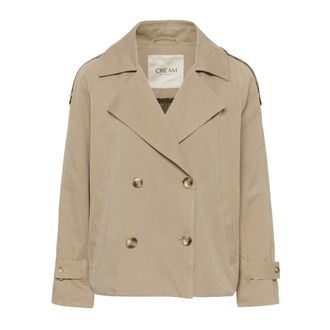 Cream Femme, Manteaux, Beige, Taille: 36 FR Trenchs