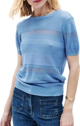 Caroll Damen 251k-mdoris Pullover, Azurin, XS