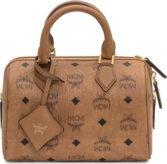 MCM Mcm, Femme, Sacs, Brun, Taille: ONE Size Sac Bowling