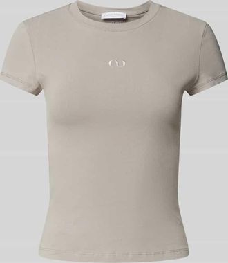 LeGer By Lena Gercke T-Shirt mit Label-Stitching - LeGer Studio Kollektion