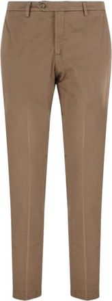 BRIGLIA 1949 Homme, Pantalons, Brun, Taille: 2XL Naviglio Cropped Pantalons