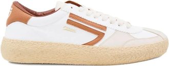 Puraai baskets à lacets - Blanc