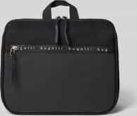 Bugatti Kulturtasche mit Label-Details Modell Blanc Delight