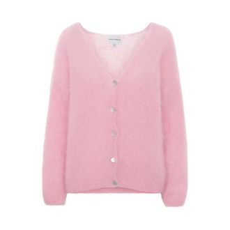 Americandreams Americandreams, Femme, Pulls, Rose, Taille: 44 FR Cornelia LS Cardigan Soft Berry