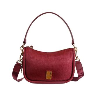 Borbonese Femme, Sacs, Rouge, Taille: ONE Size Hobo Cahier Bag