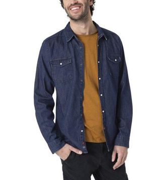 Timezone Langarmhemd - Herren