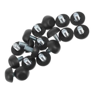 Holibanna 16 St&uuml;ck Teiliges Verstellbare M&ouml;belf&uuml;&szlig;e Gewinde mit Rutschfesten Gummipads H&ouml;henverstellbare Bodenschoner f&uuml;r Tischbeine Sofas St&uuml;hle und Schr&auml;nke St