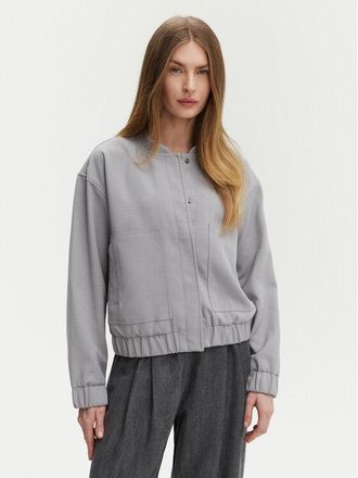 Pieces Bomberjacke Annie 17150150 Grau Regular Fit