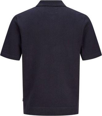 Jack & Jones Poloshirt JPRBLAMILANO SPRING KNIT ZIP POLO SS SN (1-tlg) aus Baumwollmix