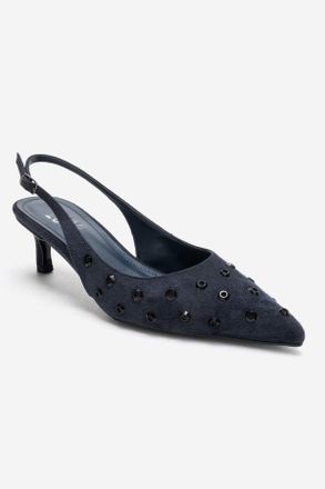 Prologue Lorex Verzierter Stiletto Slingback-Pumps