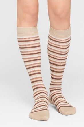 Calzedonia Lange Gemusterte Socken Braun