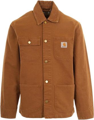 Carhartt Work in Progress Homme, Vestes, Brun, Taille: L Michigan Coat