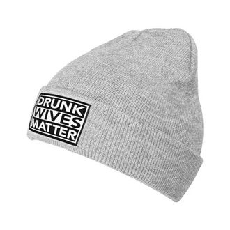 Generic Unisexe Tricot&eacute; Bonnet, Les Femmes ivres comptent, Classique Casquette Tricot&eacute;, Tricoter Chapeau pour Cyclisme, Adultes, Sports