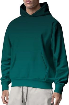 Generic Sweat-shirt &agrave; capuche pour homme et femme - Pull &agrave; manches longues - Veste de sport - Hauts automne/hiver - Couleur d&eacute;grad&eacute;e - Mode - Sweat &agrave; capuche 