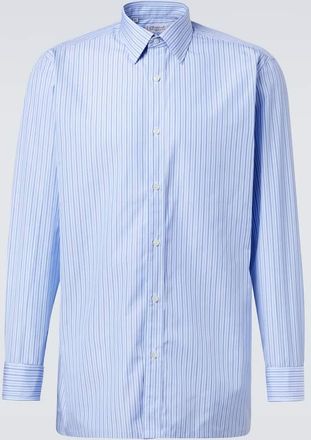 Charvet Hemd aus Baumwollpopeline