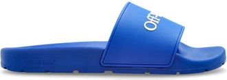 Off-white Femme, Chaussures, Bleu, Taille: 39 EU Sandales avec logo