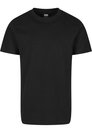 Urban Classics Herren T-Shirt Basic Tee einfarbig, Kurzarm, Farbe Black, Gr&ouml;&szlig;e XS