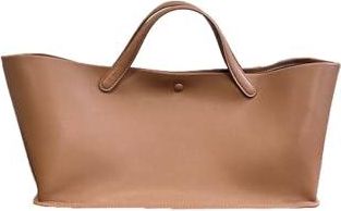 Generic Sac &agrave; main de luxe en cuir v&eacute;ritable pour femme, grande capacit&eacute;, bandouli&egrave;re, style hobo d&eacute;contract&eacute;