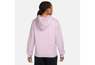 Nike Kapuzensweatshirt W NK STDO FLC MW STD PO HDY mit Kapuze, Langarm, aus angerauter Sweatware, Basic-Passform
