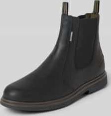 Barbour Chelsea Boots aus Rindsleder Modell HALE
