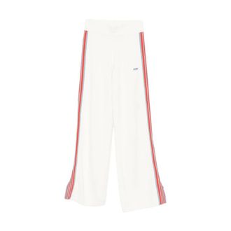 Autry Femme, Pantalons, Blanc, Taille: 38 FR Papw029W Knit Pantalons de surv&ecirc;tement