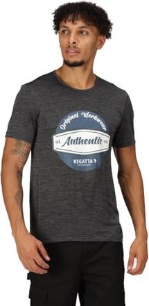 Regatta Mens Original Sweat Wickng T Shirt, Sealgreymarl, XXL Homme