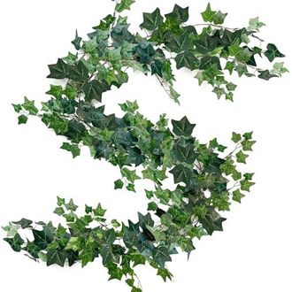 Tina 3 Pièces Lierres Artificielles Guirlande Faux Lierre Feuillage Artificiel Plantes Grimpantes Artificielles Interieur Extérieur Vigne Faux Décoration p