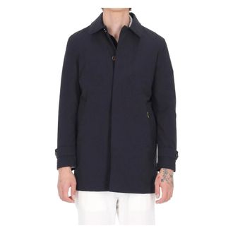 Moorer Elegante copri-giacca - - Jackets - Herren - Blau - 2XL