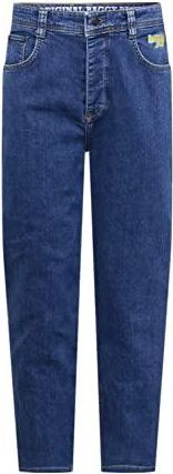 Homeboy Unisexe X-Tra Loose Flex Denim Pantalon Washed Blue 32 L32