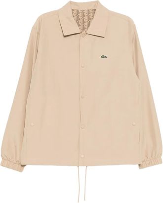 Lacoste Jacke mit Logo-Stickerei - Nude