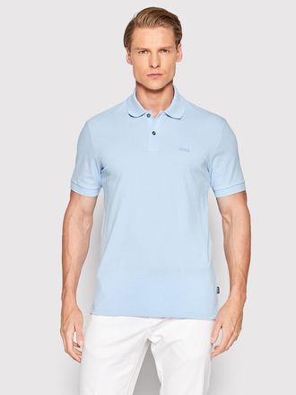 HUGO BOSS Poloshirt Pallas 50468362 Himmelblau Regular Fit