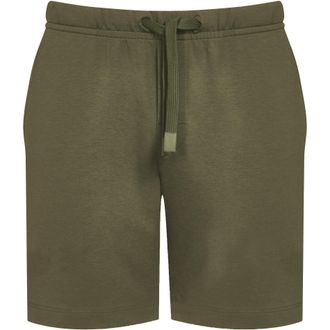 Mey Mey Herren Sweatshorts gr&uuml;n Baumwolle & Mix unifarben