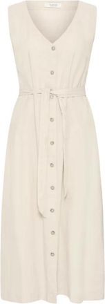 b.young Byfalakka Hemdkleid - - Dresses - Damen - Beige - M