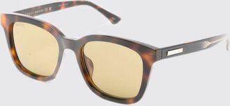 Gucci Rechteckige Sonnenbrille aus Acetat mit Schildpattmuster