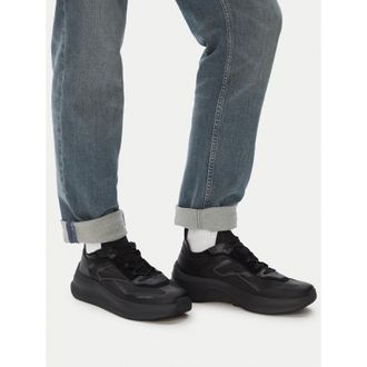 Calvin Klein Sneakers Calvin Klein Chunky Run Laceup Stripe Ny HM0HM02160 Schwarz