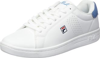 Fila Herren Crosscourt 2 F Sneaker, White-Lichen Blue, 41 EU