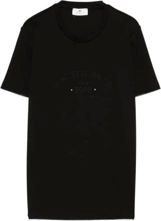 Elisabetta Franchi Damen, Oberteile, Schwarzk, MGr&ouml;&szlig;e