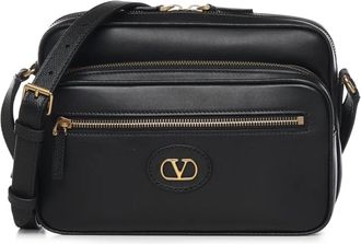 Valentino Garavani Homme, Sacs, Noir, Taille: ONE Size Sac bandouli&egrave;re Antibes
