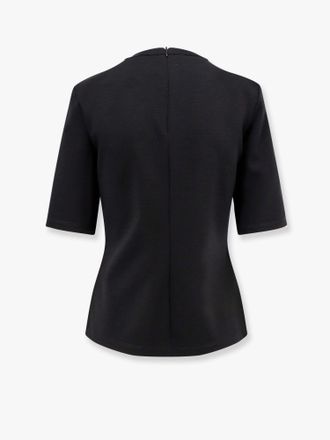 Max Mara Womens T-Shirt Peter Black Wool T-Shirts & Jerseys