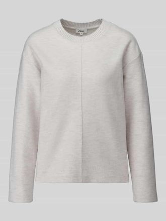 s.Oliver Red Label Relaxed Fit Sweatshirt aus Baumwoll-Mix