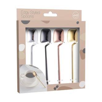 Winkee 17737 L&ouml;ffel, Edelstahl, Goldfarben