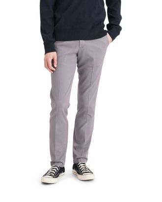 Dockers Herren Easy Khaki Slim Fit Refined Chinos, Burma Grey, 34W / 30L