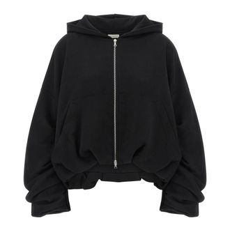 Dries Van Noten Femme, Sweatshirts et sweats &agrave; capuche, Noir, Taille: 36 FR Hannett Sweat &agrave; capuche