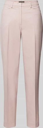 More & More Regular Fit Stoffhose mit Strukturmuster