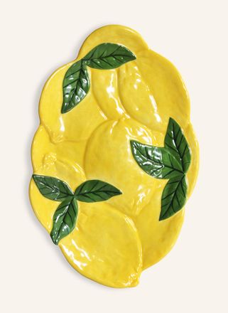 &k Amsterdam &K Amsterdam Servierplatte Lemon gelb