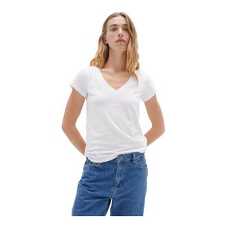 Inwear Femme, Tops, Blanc, Taille: 42 FR Rena V Tshirt Kntg