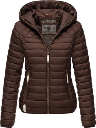 Navahoo Damen Steppjacke Ich bin Hübsch - Leicht, Stylisch & Mit Gold-Details