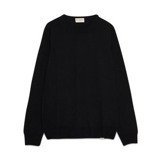 Roy Rogers Rundhalspullover - - Knitwear - Herren - Schwarzk - 2XL