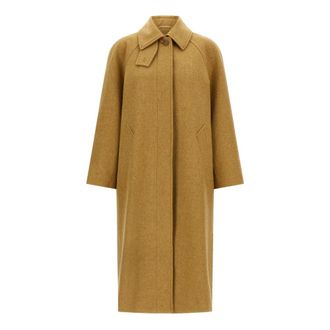 A.P.C. A.p.c., Femme, Manteaux, Beige, Taille: 36 FR Manteau uni &agrave; manches raglan